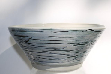 HF-10 Clear over PC-24 Sapphire Float | AMACO Brent