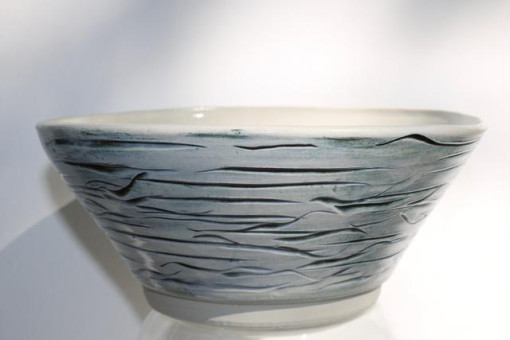 HF-10 Clear over PC-24 Sapphire Float | AMACO Brent