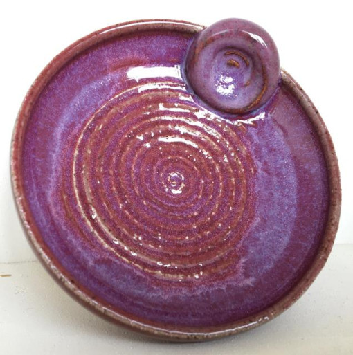 PC-57 Smokey Merlot over C-56 Lavender | AMACO Brent