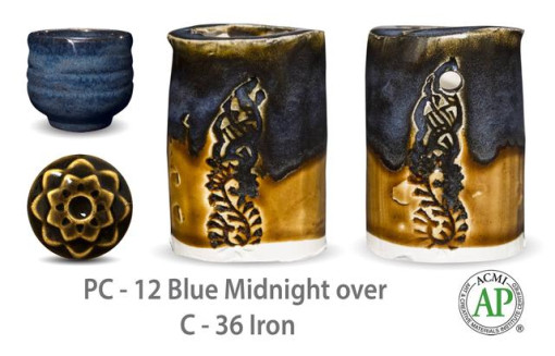 PC-12 Blue Midnight over C-36 Iron | AMACO Brent