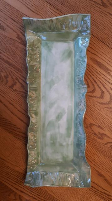 PC-46 Lustrous Jade over C-10 Snow | AMACO Brent