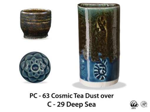 PC-63 Cosmic Tea Dust over C-29 Deep Sea | AMACO Brent