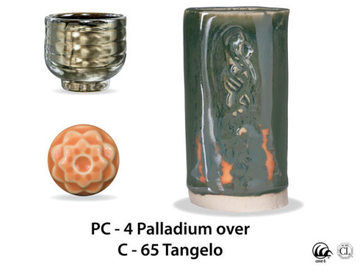 PC-04 Palladium over C-65 Tangelo | AMACO Brent