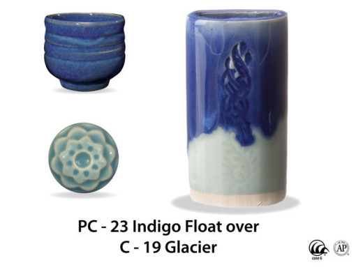 PC-23 Indigo Float over C-19 Glacier | AMACO Brent