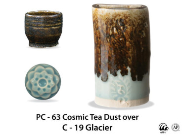 PC-63 Cosmic Tea Dust over C-19 Glacier | AMACO Brent