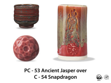 PC-53 Ancient Jasper over C-54 Snapdragon | AMACO Brent