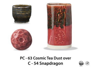 PC-63 Cosmic Tea Dust over C-54 Snapdragon | AMACO Brent