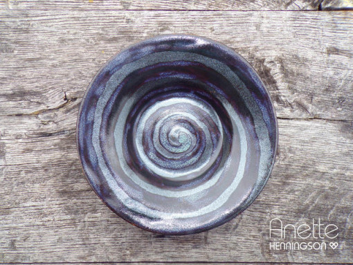 PC-27 Tourmaline over PC-63 Cosmic Tea Dust | AMACO Brent