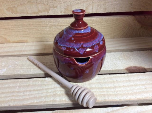 PC-31 Oatmeal over PC-59 Deep Firebrick | AMACO Brent