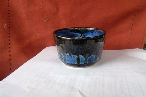 PC-01 Saturation Metallic over PC-23 Indigo Float | AMACO Brent