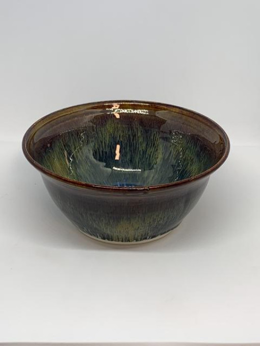 PC-53 Ancient Jasper over PC-24 Sapphire Float | AMACO Brent