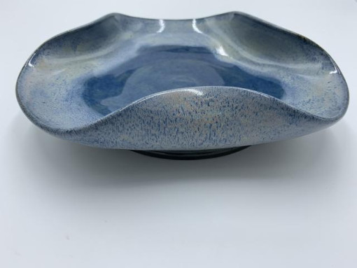 PC-43 Toasted Sage over PC-24 Sapphire Float | AMACO Brent