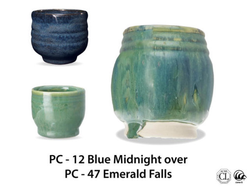 PC-12 Blue Midnight over PC-47 Emerald Falls | AMACO Brent