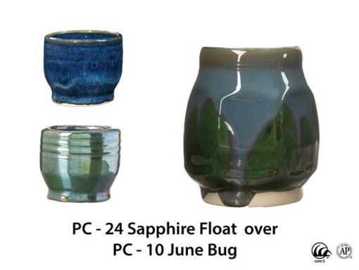 PC-24 Sapphire Float over PC-10 June Bug | AMACO Brent