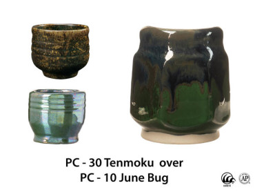 PC-30 Temmoku over PC-10 June Bug | AMACO Brent