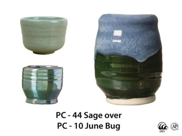 Pc 44 Sage Over Pc 10 June Bug Amaco Brent