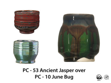 PC-53 Ancient Jasper over PC-10 June Bug | AMACO Brent