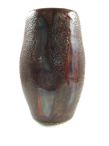 SH-46 Matcha Matte over PC-59 Deep Firebrick | AMACO Brent