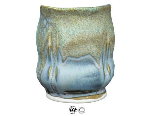 PC-48 Art Deco Green over PCF-3 Midnight Run | AMACO Brent