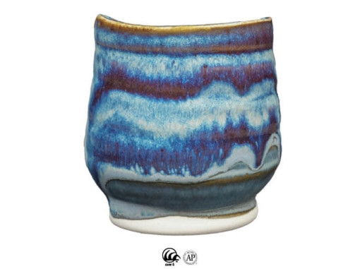 PC-59 Deep Firebrick over PCF-3 Midnight Run | AMACO Brent