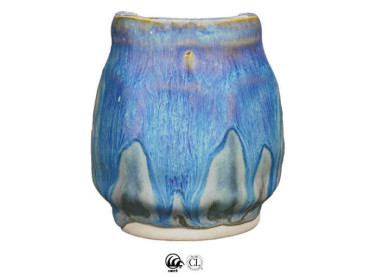 PC-70 Copper Red over PCF-3 Midnight Run | AMACO Brent