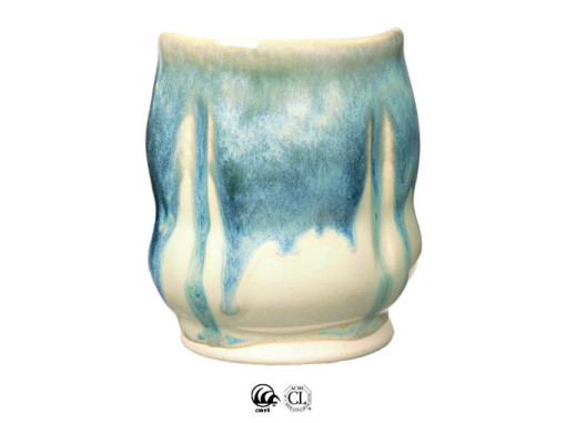 PC-15 Satin Oribe over PCF-18 Honeydew | AMACO Brent