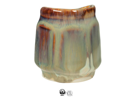 PC-53 Ancient Jasper over PCF-18 Honeydew | AMACO Brent