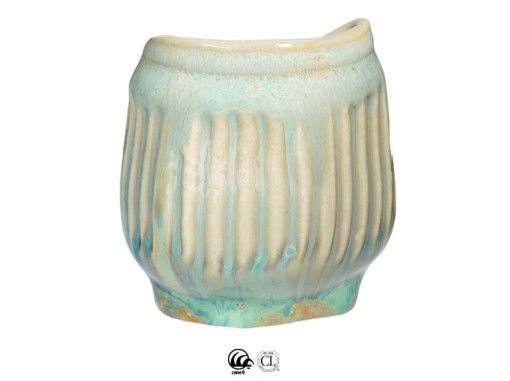 PC-70 Copper Red over PCF-18 Honeydew | AMACO Brent