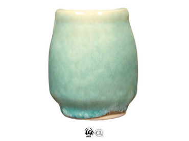 PC-25 Textured Turquoise over PCF-19 Cirrus Flow | AMACO Brent