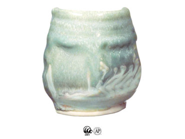 PC-27 Tourmaline over PCF-19 Cirrus Flow | AMACO Brent