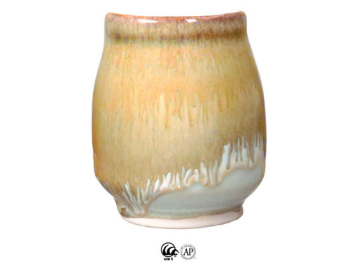 PC-36 Ironstone over PCF-19 Cirrus Flow | AMACO Brent