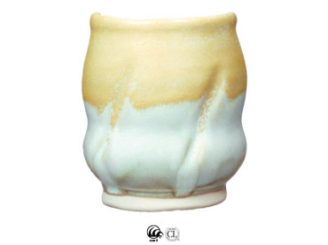 PC-49 Frosted Melon over PCF-19 Cirrus Flow | AMACO Brent