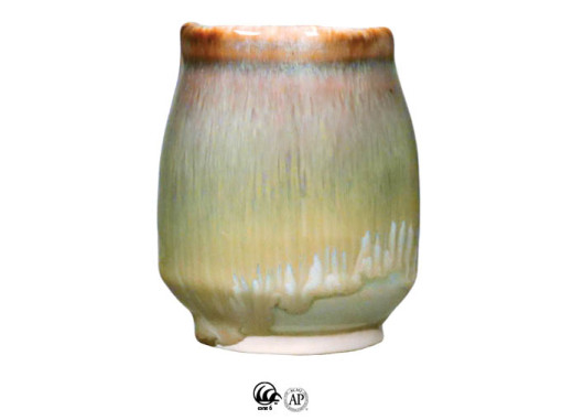 PC-53 Ancient Jasper over PCF-19 Cirrus Flow | AMACO Brent