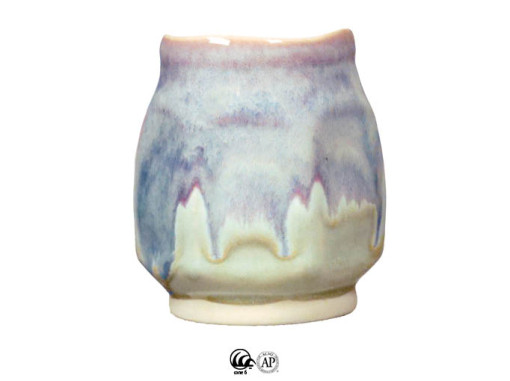 PC-57 Smokey Merlot over PCF-19 Cirrus Flow | AMACO Brent