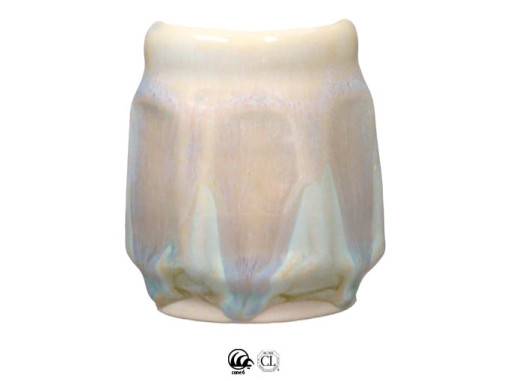 PC-70 Copper Red over PCF-19 Cirrus Flow | AMACO Brent