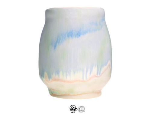 PC-21 Arctic Blue over PCF-75 Moss Mist | AMACO Brent