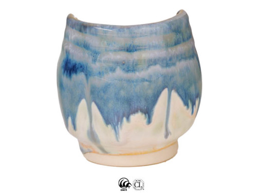 PC-24 Sapphire Float over PCF-75 Moss Mist | AMACO Brent