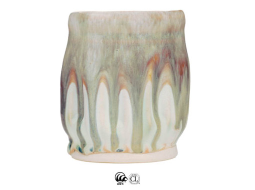 PC-33 Iron Lustre over PCF-75 Moss Mist | AMACO Brent