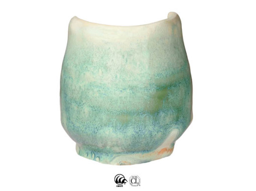 PC-40 True Celadon over PCF-75 Moss Mist | AMACO Brent