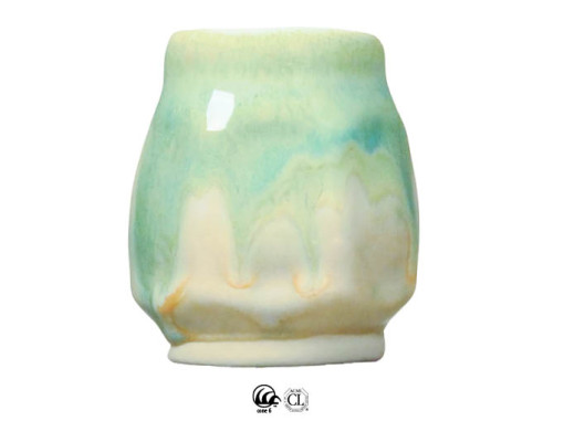 PC-48 Art Deco Green over PCF-75 Moss Mist | AMACO Brent