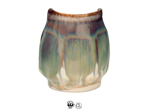 PC-53 Ancient Jasper over PCF-75 Moss Mist | AMACO Brent