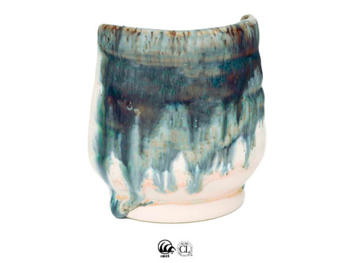 PC-66 Cosmic Oil Spot over PCF-75 Moss Mist | AMACO Brent