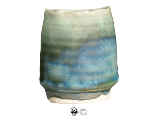 PCF-3 Midnight Run over PC-40 True Celadon | AMACO Brent