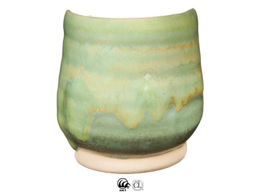 PCF-19 Cirrus Flow over PC-48 Art Deco Green | AMACO Brent