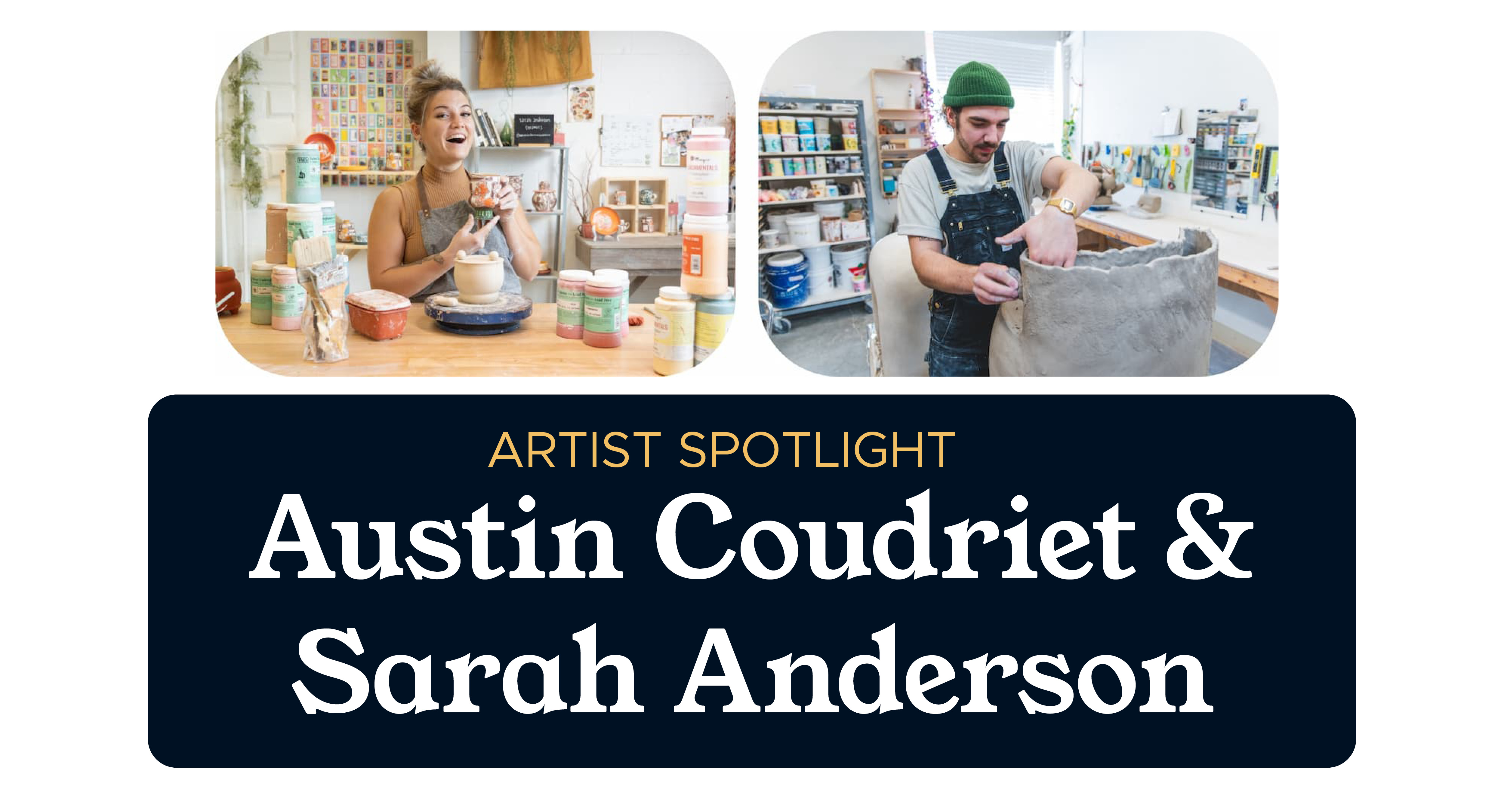 Artist Spotlight: Dusty Pants Studio - Austin Coudriet & Sarah Anderson ...